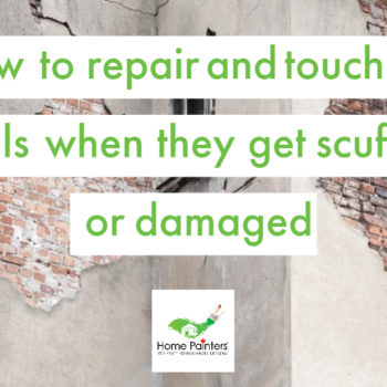 How to do Paint Touch Ups and Small Wall Repairs - Home Painter