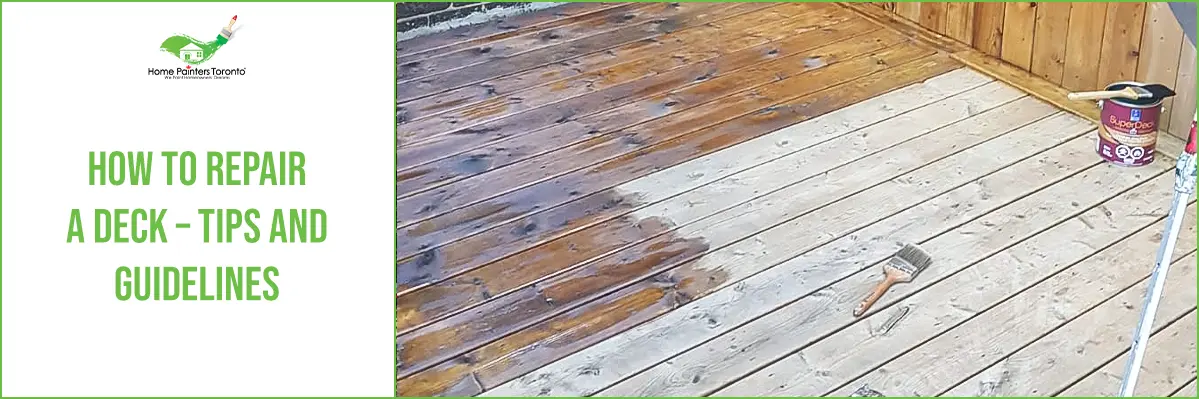 How to Repair A Deck – Tips and Guidelines