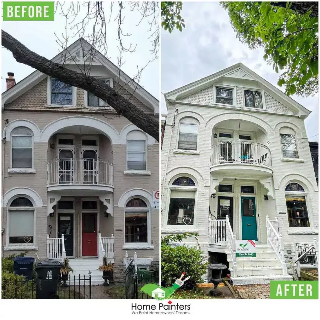 How To Paint a Brick House-Toronto House Painters