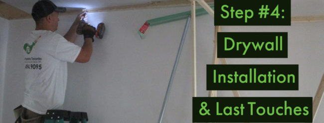 How To Build A Temporary Wall - Home Painters Toronto