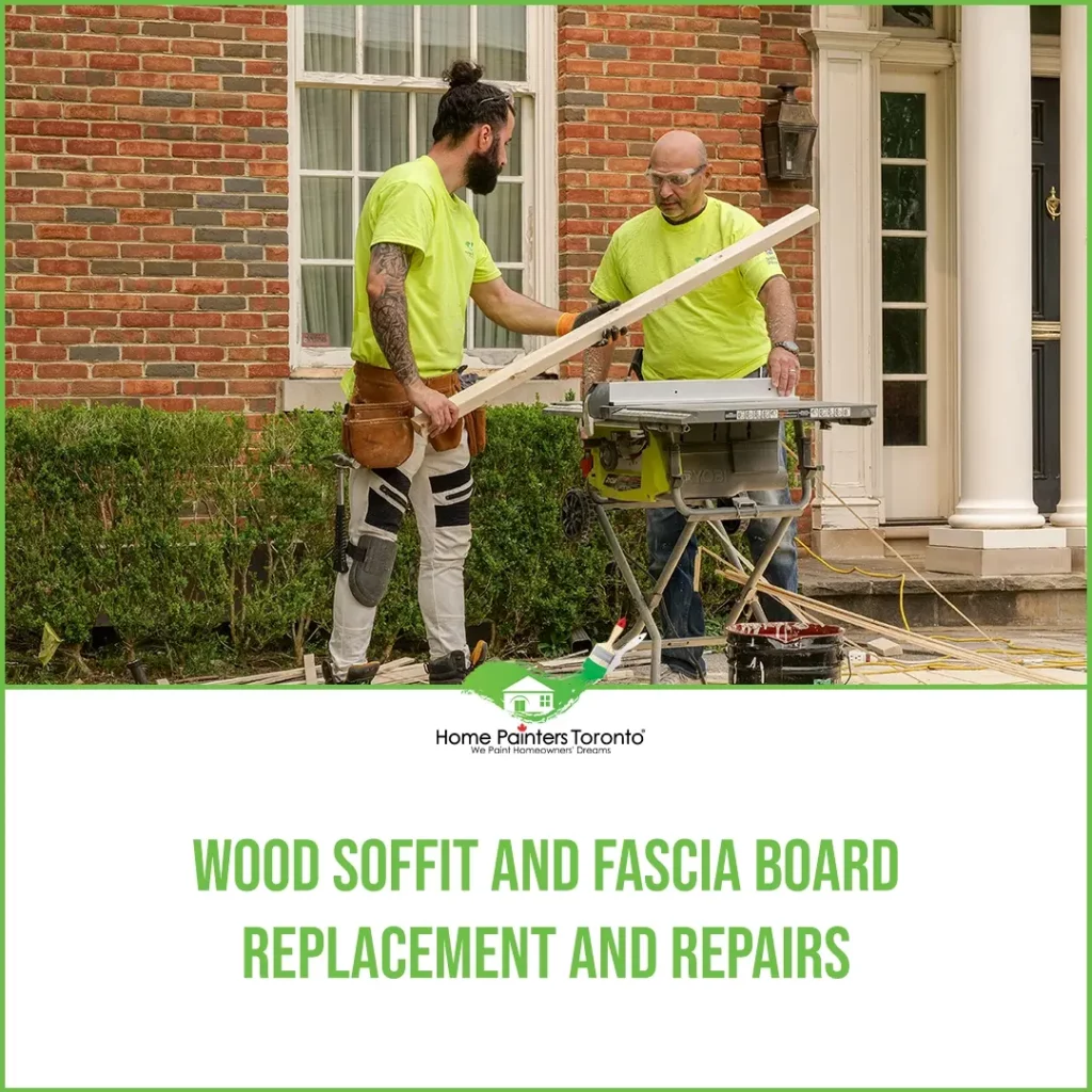 Wood Soffit and Fascia Board Replacement and Repairs