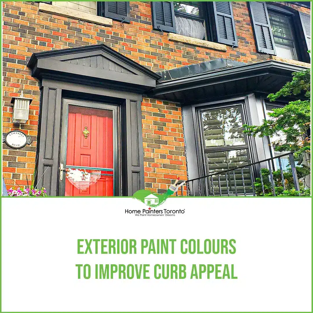 Exterior Paint Colours to Improve Curb Appeal